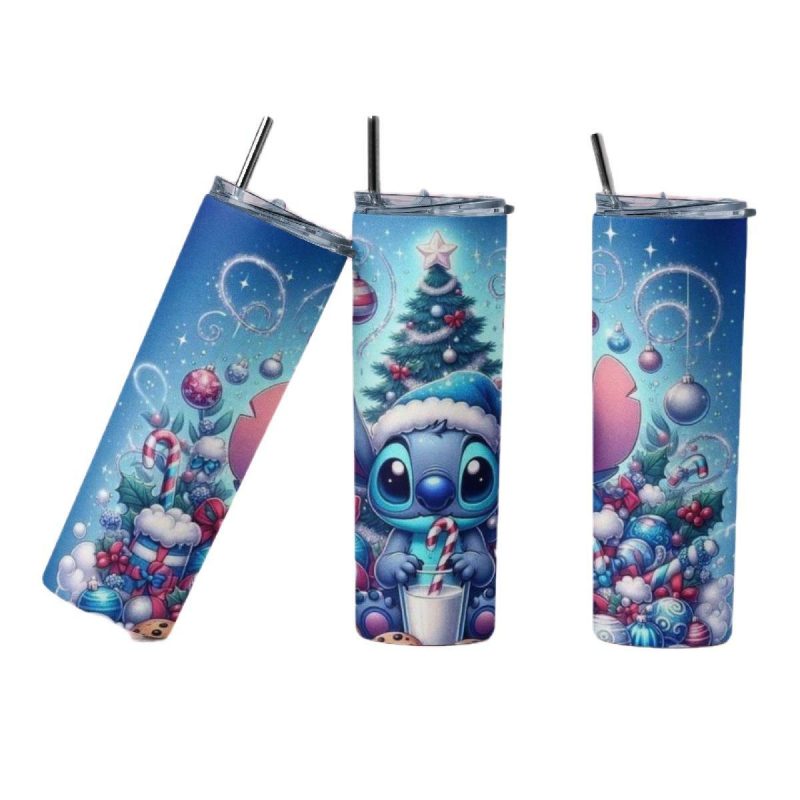 Stich Crimbo Tree 20oz Tumbler - Bright Blanks Sublimation